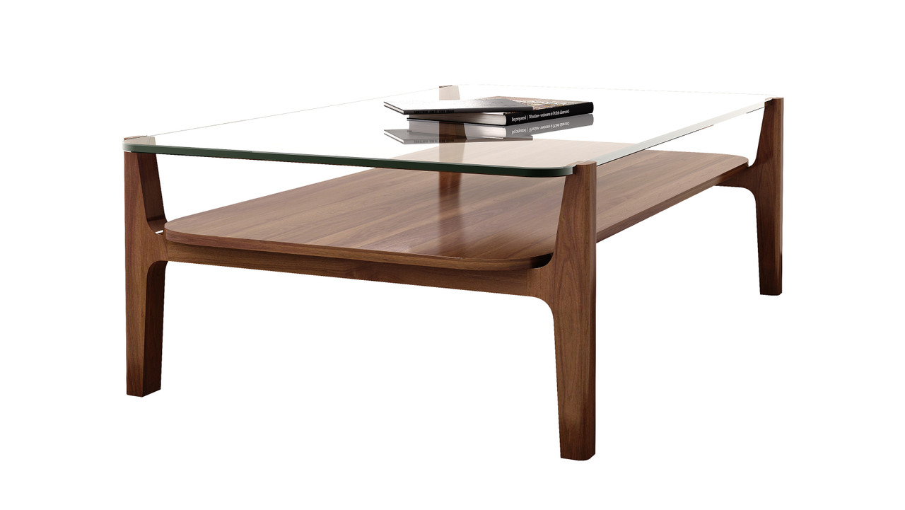 Soho Wood Coffee Table - Rectangle, Walnut
