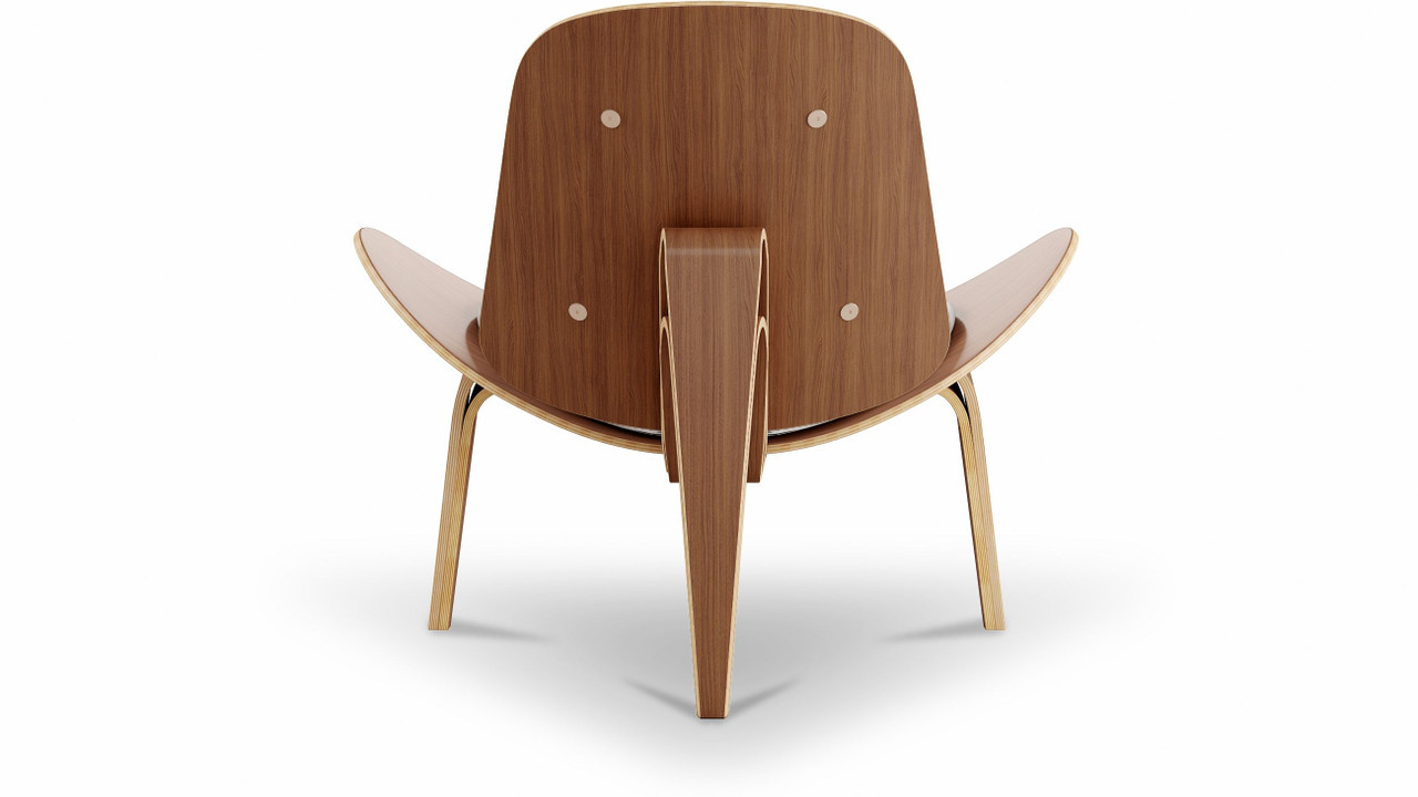 Arch Shell Chair, White