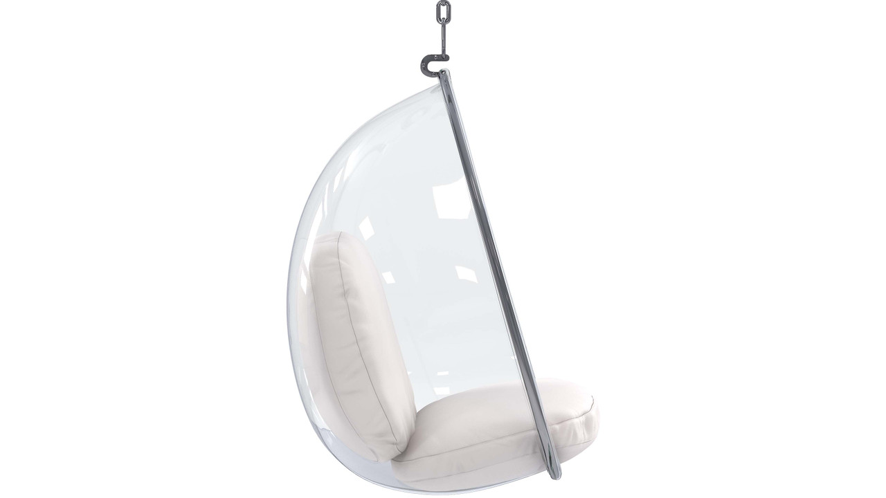 Scoop Hanging Chair, White
