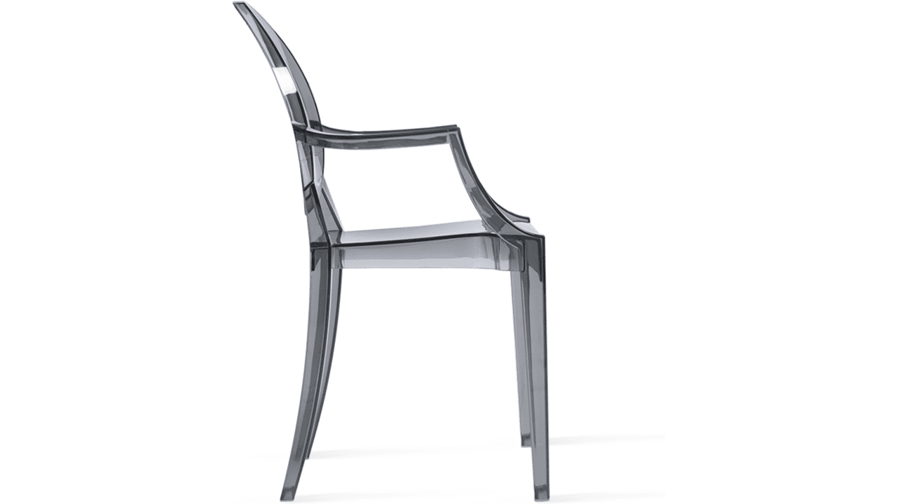 Ghost Armchair, Smoke Gray