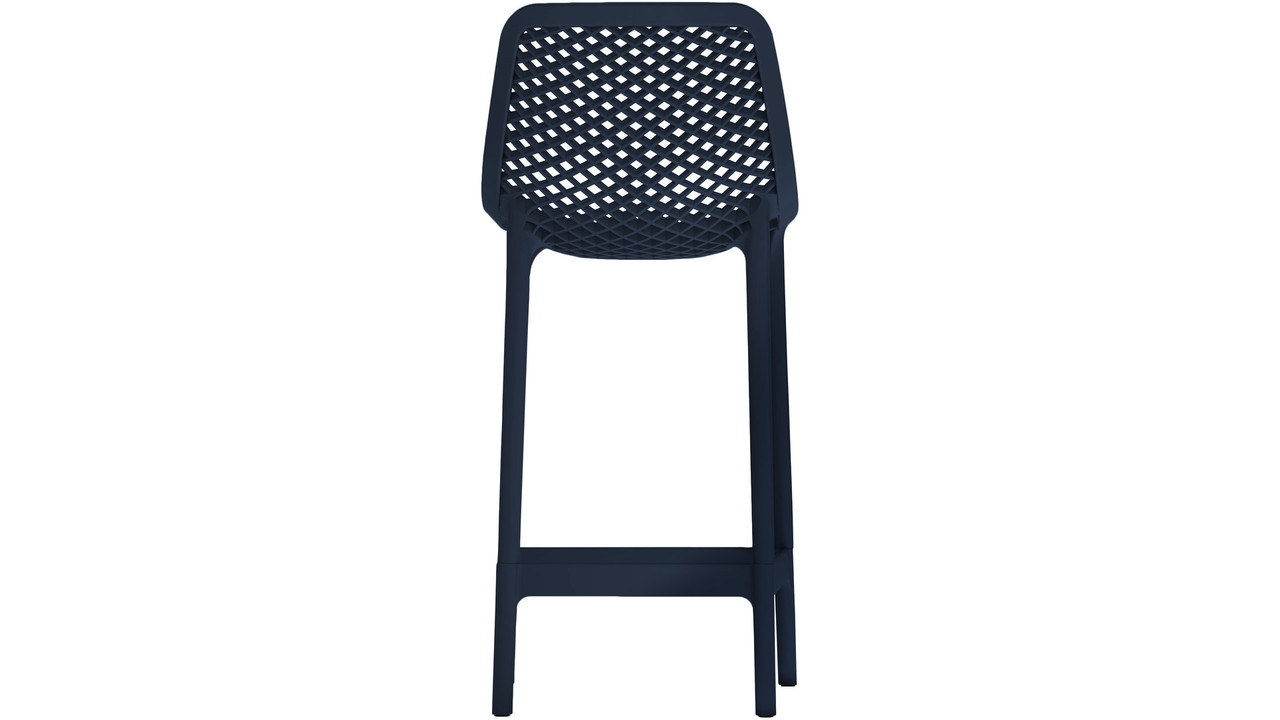 Nami Bar Stool, Navy Blue