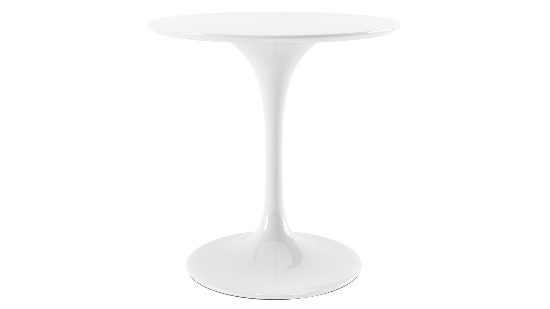 Tulip Fiberglass Dining Table , 48" Round