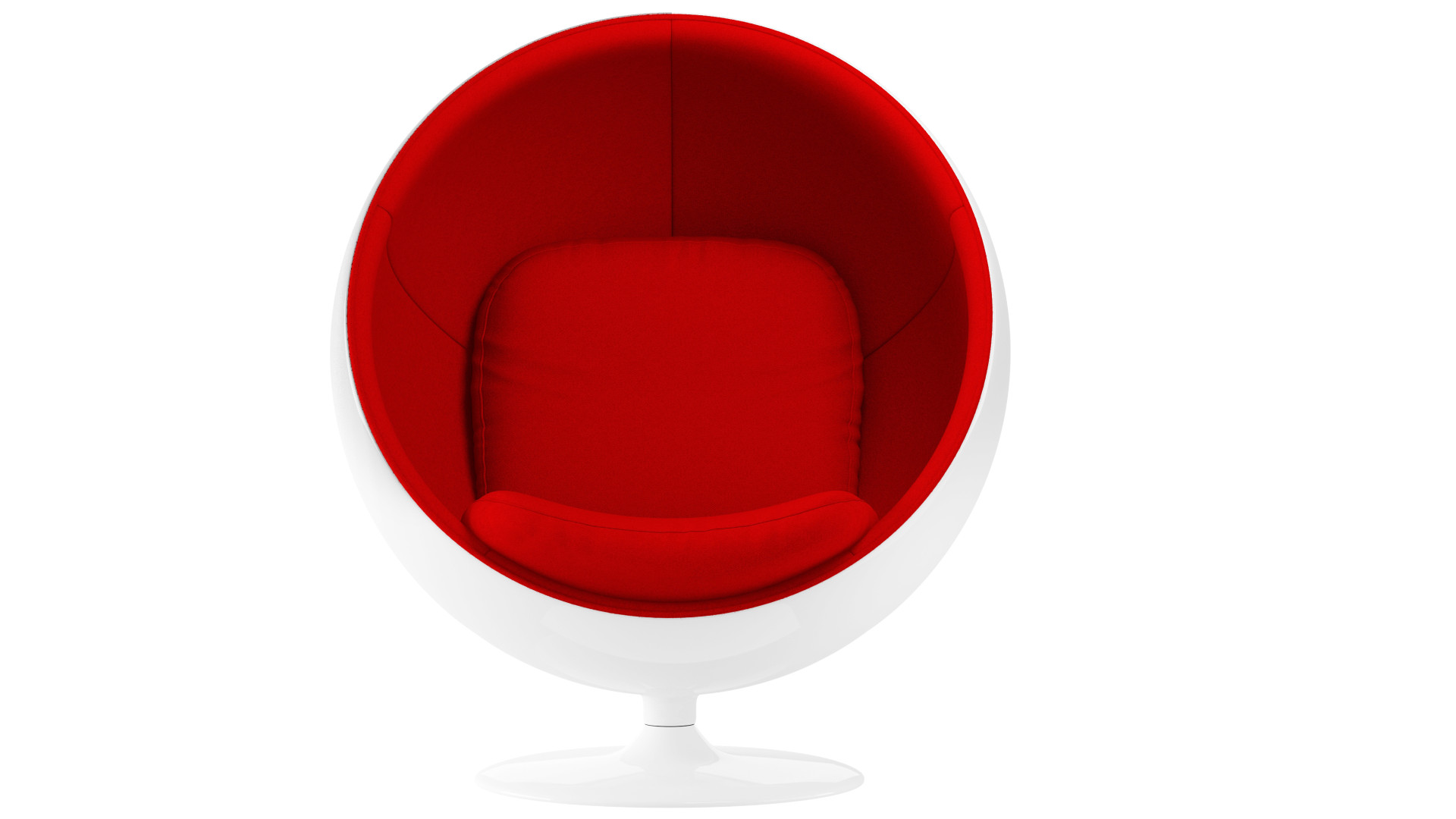 Globe Chair, Red
