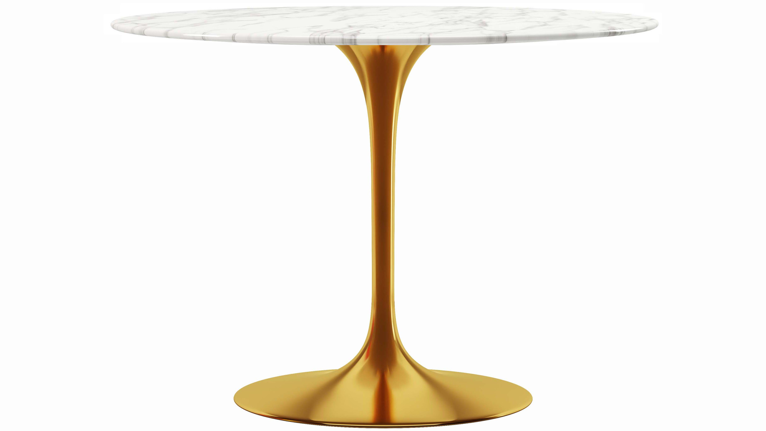 Tulip Marble Dining Table - 40" Round