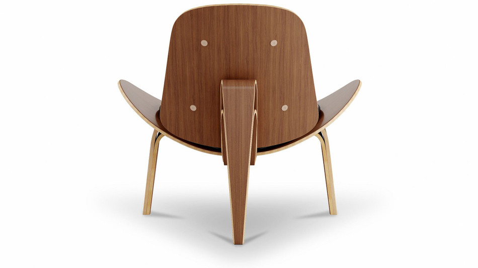 Arch Shell Chair, Black