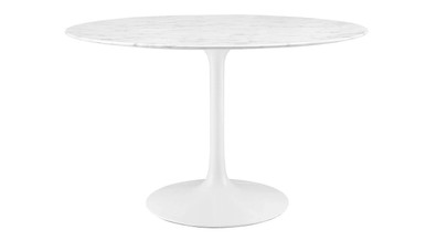 Tulip Marble Dining Table - 48" Round