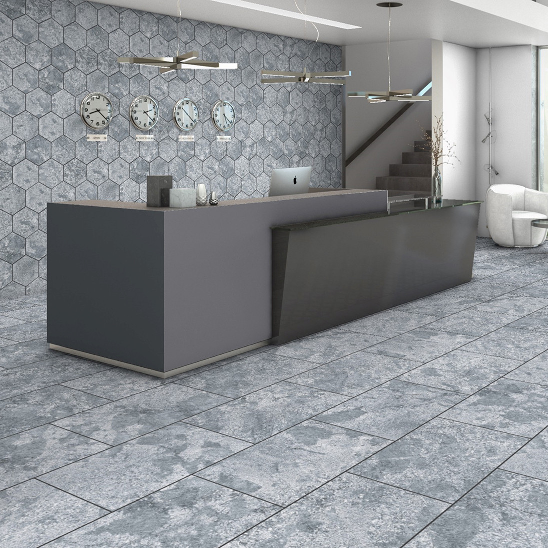 Baltic Hexagon Porcelain Wall & Floor Tiles in Liverpool