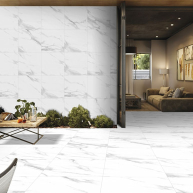Statuario Crystal Porcelain Wall & Floor Tiles in Liverpool