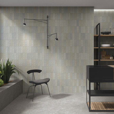 Trapani Gris Bumpy Ceramic Wall Tiles in Liverpool