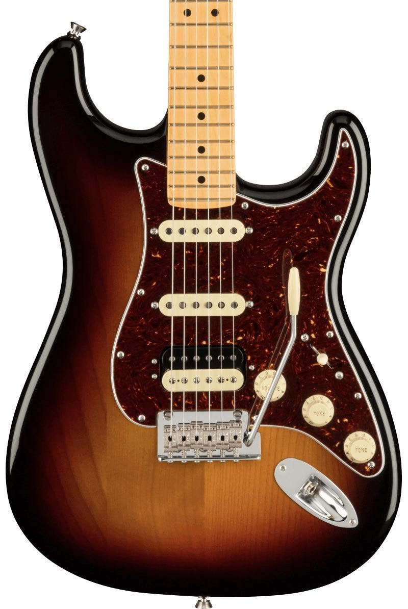 Fender American Professional II Stratocaster HSS in 3-Tone Sunburst ...