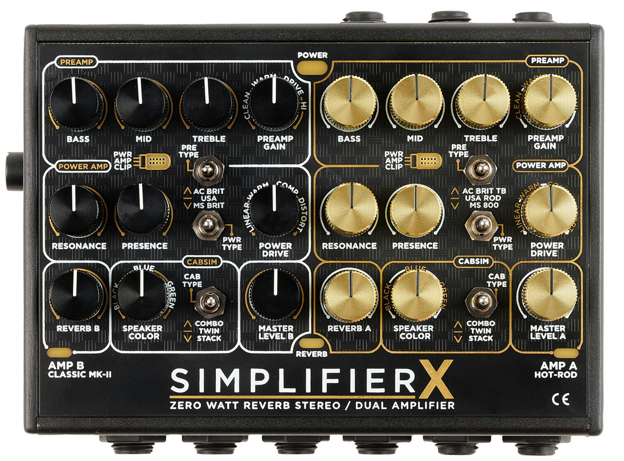 DSM & Humboldt Simplifier X Dual Preamp and Cab Sim Analogue Stereo ...