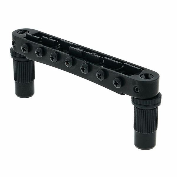 Tonepros TP7-B Metric Seven String Notched Bridge in Black - Andertons ...