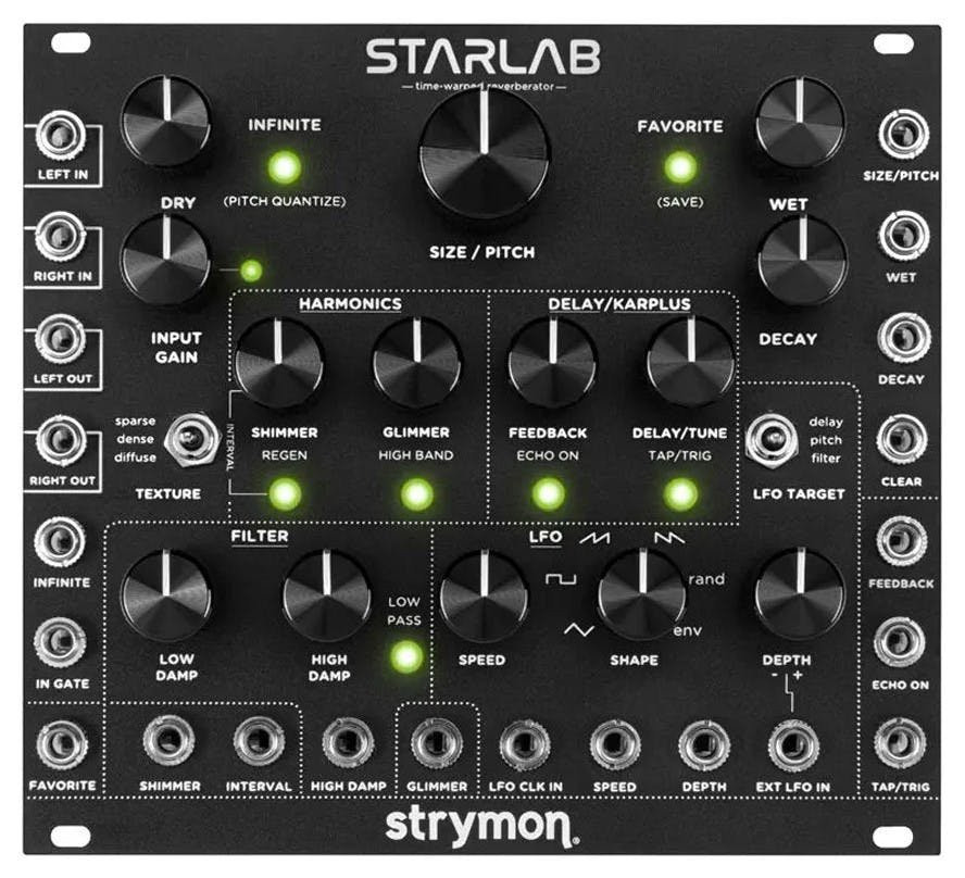 Strymon Starlab Eurorack Effects Module in Black - Andertons Music Co.