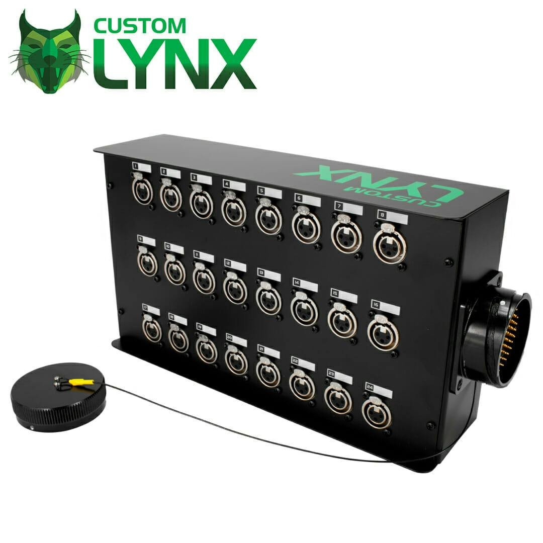Lynx 24 Way Multicore & Stagebox System - 5 metres - Andertons Music Co.