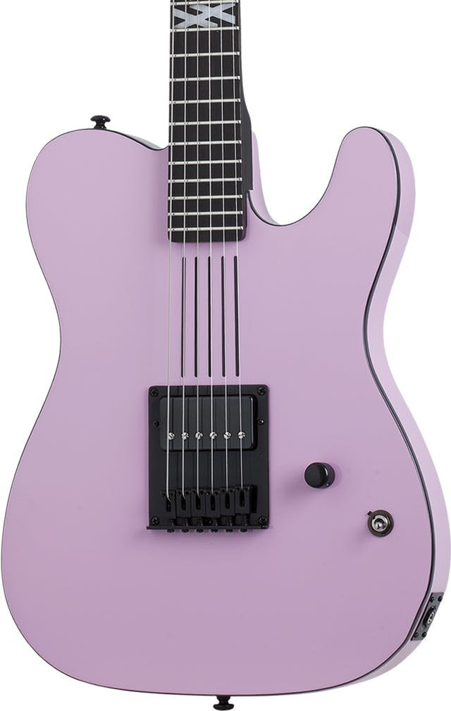 Schecter Machine Gun Kelly Signature PT Electric Guitar in Pink ...