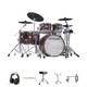 Roland VAD716-SW VAD Drum Kit Bundle Package with Double Pedal ...
