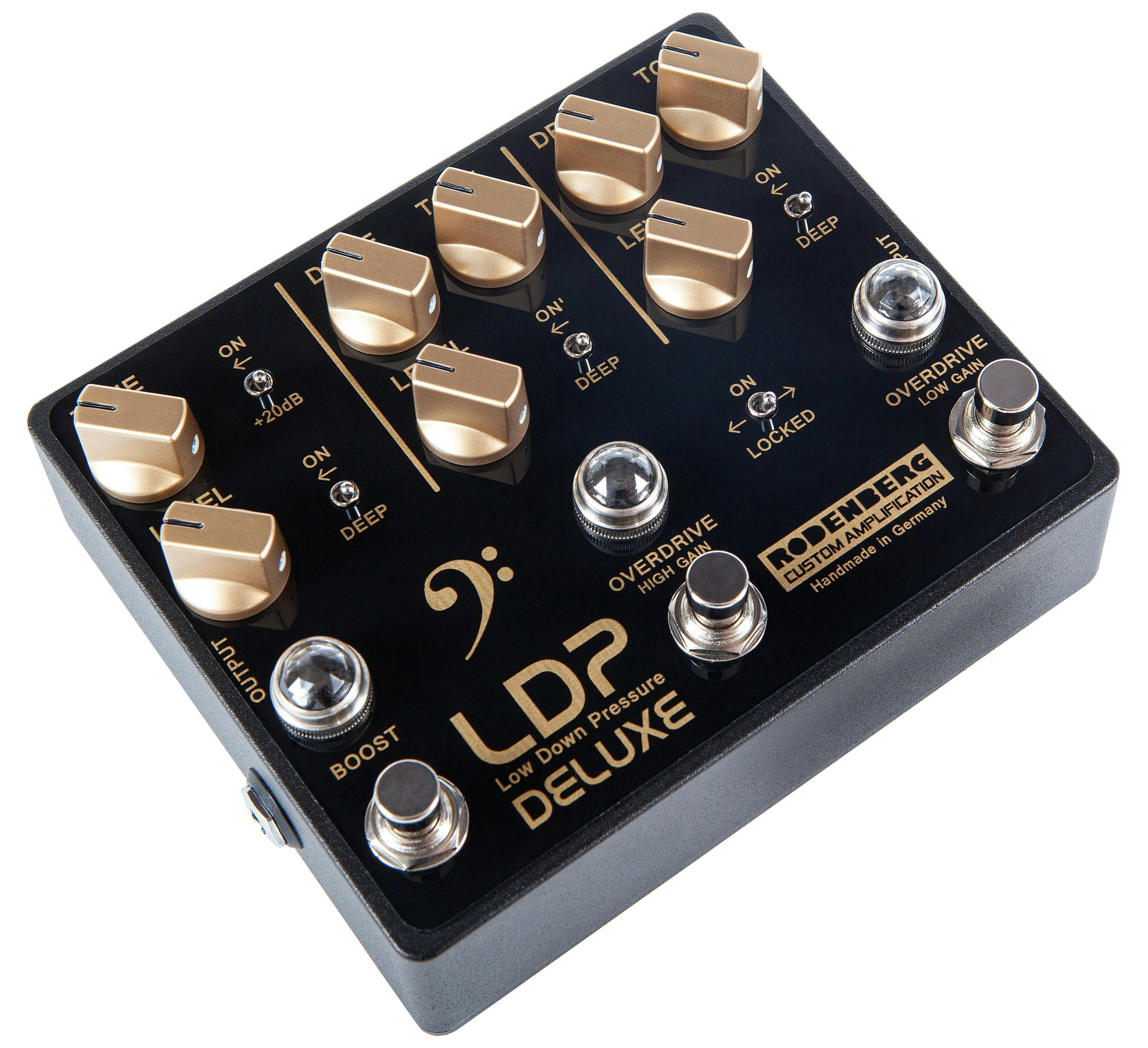 Rodenberg LDP Deluxe Double Overdrive Clean Boost Bass Pedal ...