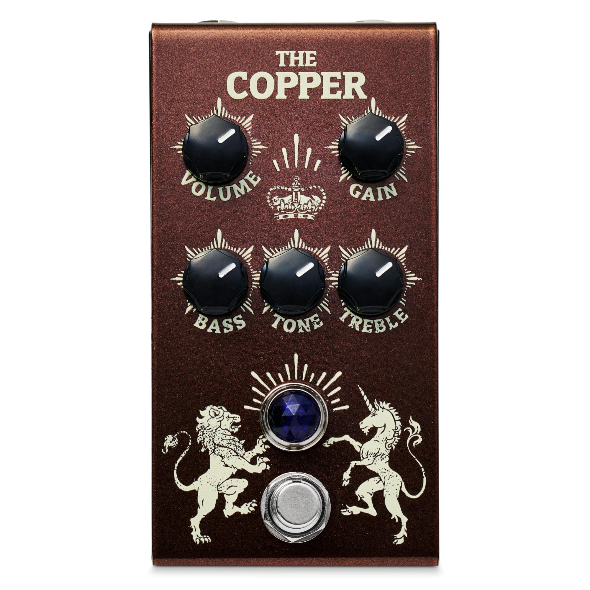 Victory V1 'The Copper' Amp Overdrive Pedal - Andertons Music Co.