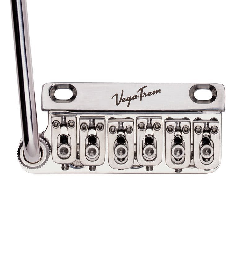 Vega-Trem Ultra 2-Point Floating Left-Handed Tremolo System in Polished ...