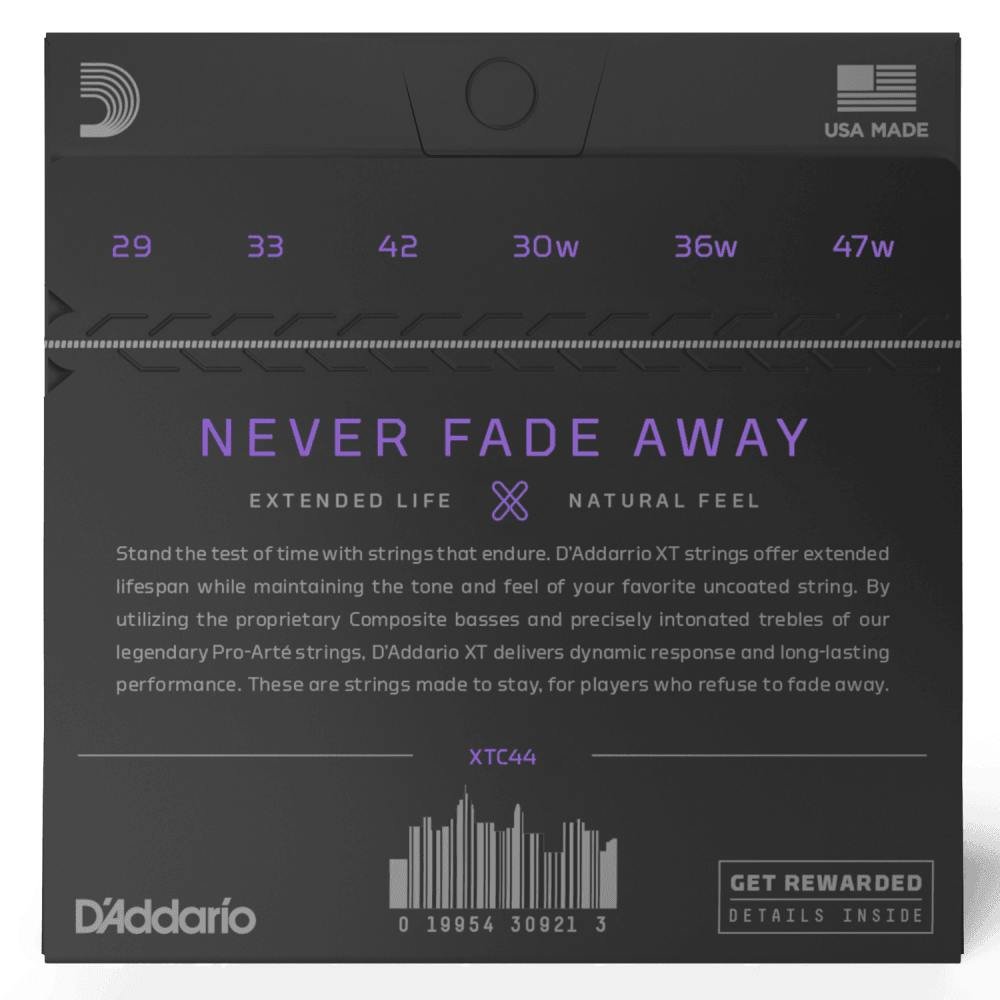 D'Addario XT Silver Plated Copper Extra Hard Tension Classical Strings ...