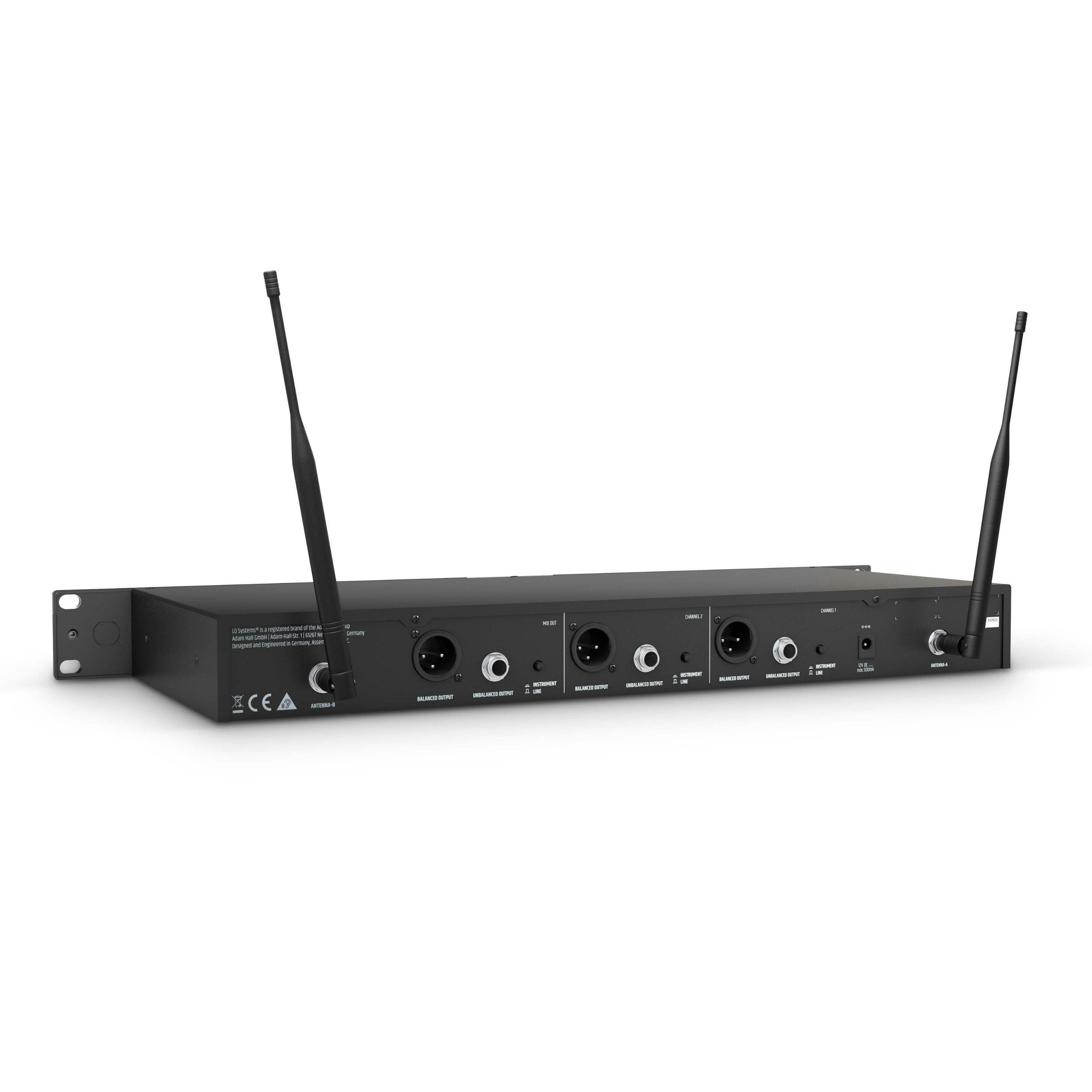 LD Systems U508 HHC 2 Wireless Microphone System with 2 x Condenser ...