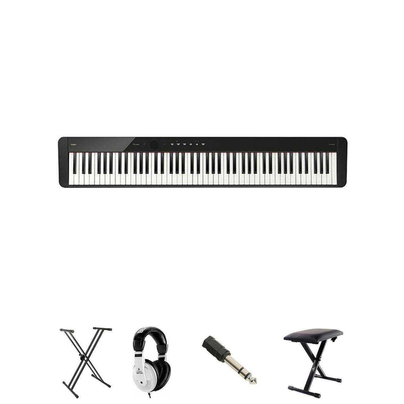 Casio PX-S5000 Digital Piano in Black Bundle 2 - Andertons Music Co.