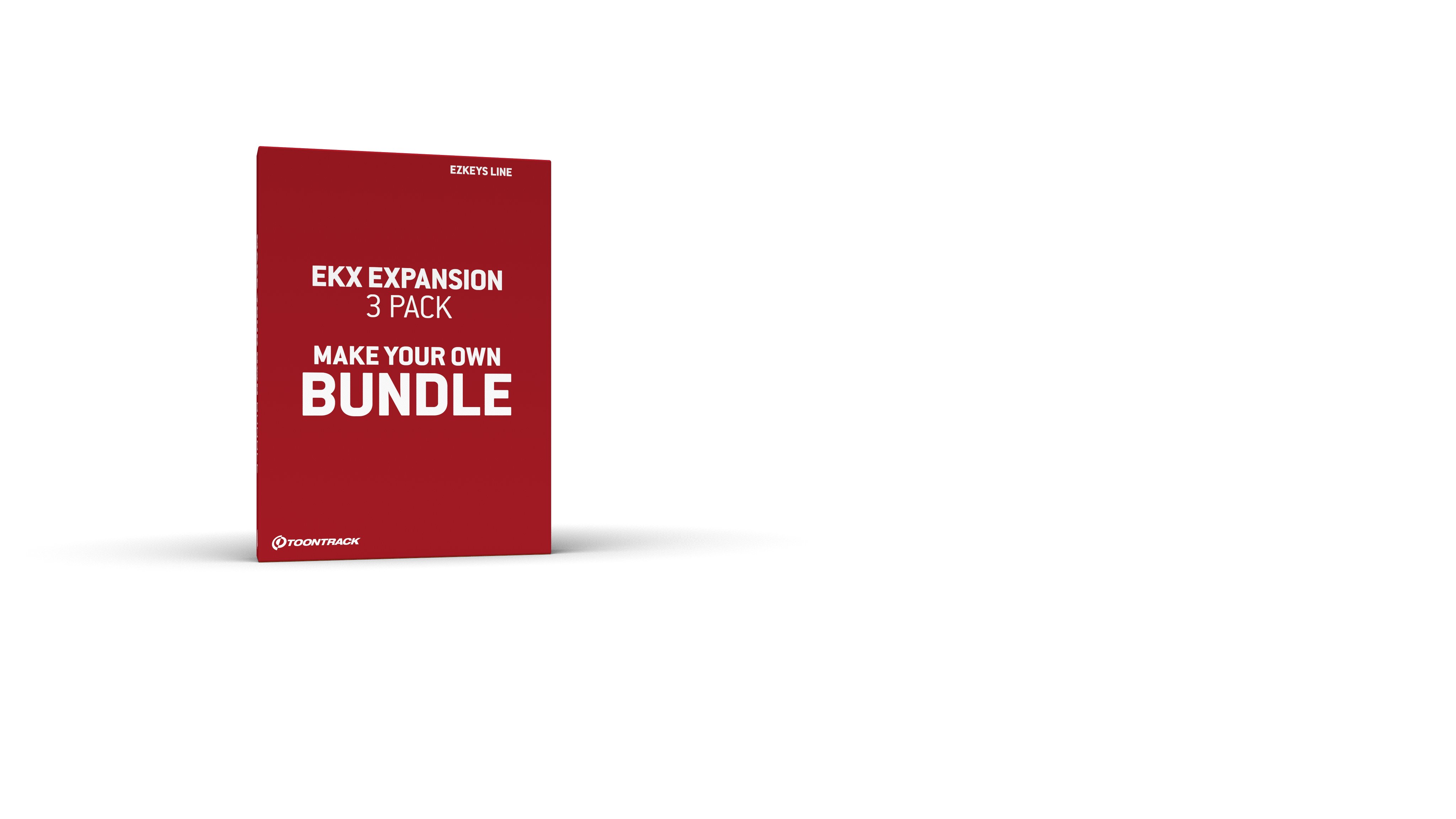 Toontrack EKX Expansion 3-pack - ESD - Andertons Music Co.