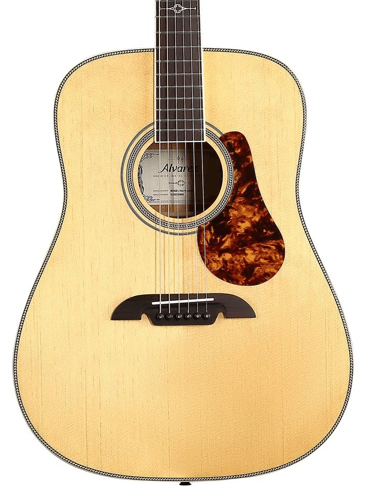 Alvarez Masterworks Dreadnought Spruce top Rosewood back Natural LR ...