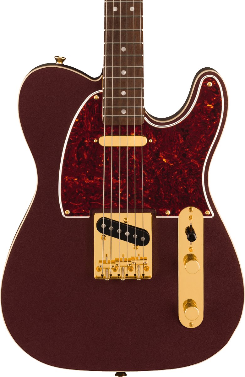 Squier FSR Classic Vibe '60s Custom Telecaster in Oxblood With Gold ...