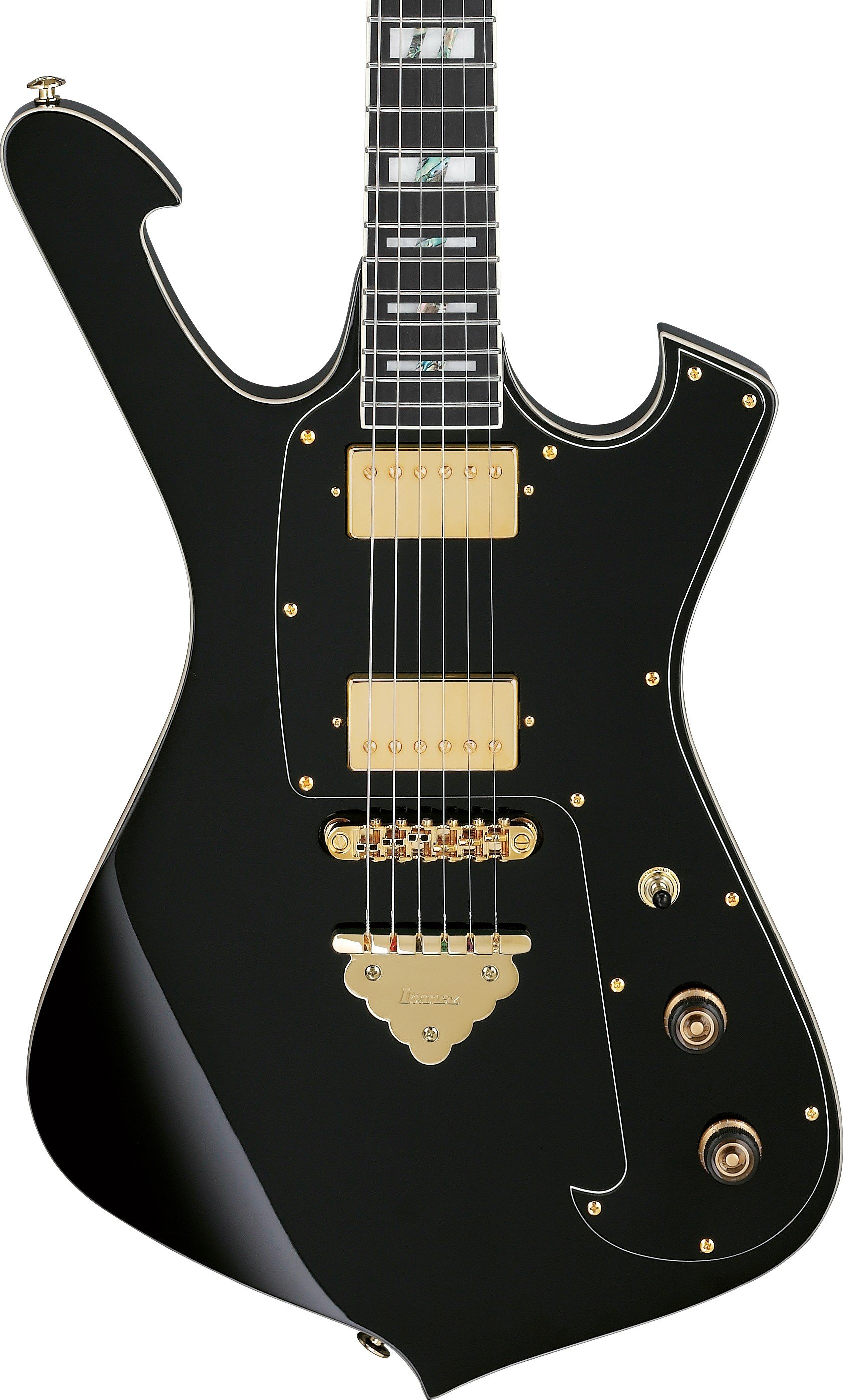 Ibanez FRM350-BK Paul Gilbert Signature Fireman Guitar in Black ...