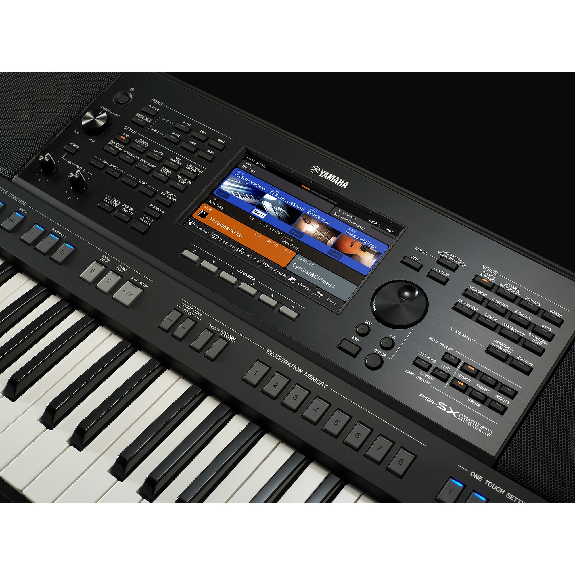 Yamaha PSR-SX920 Arranger Workstation Keyboard - Andertons Music Co