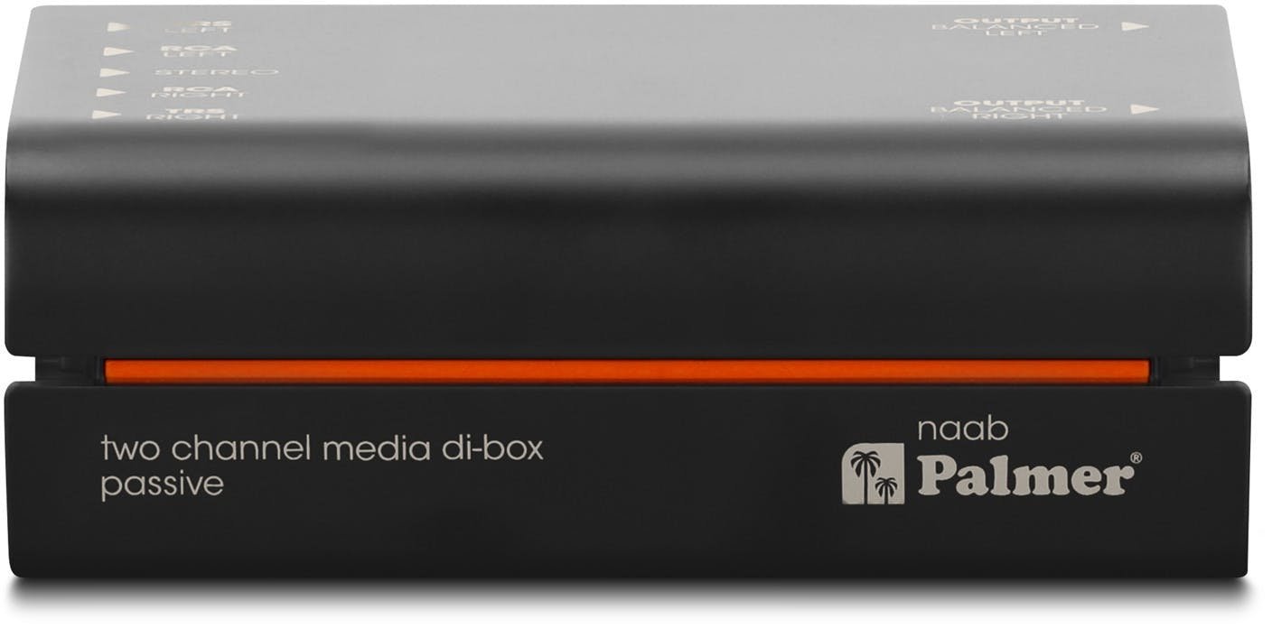Palmer NAAB Passive 2-Channel Media DI-Box - Andertons Music Co.