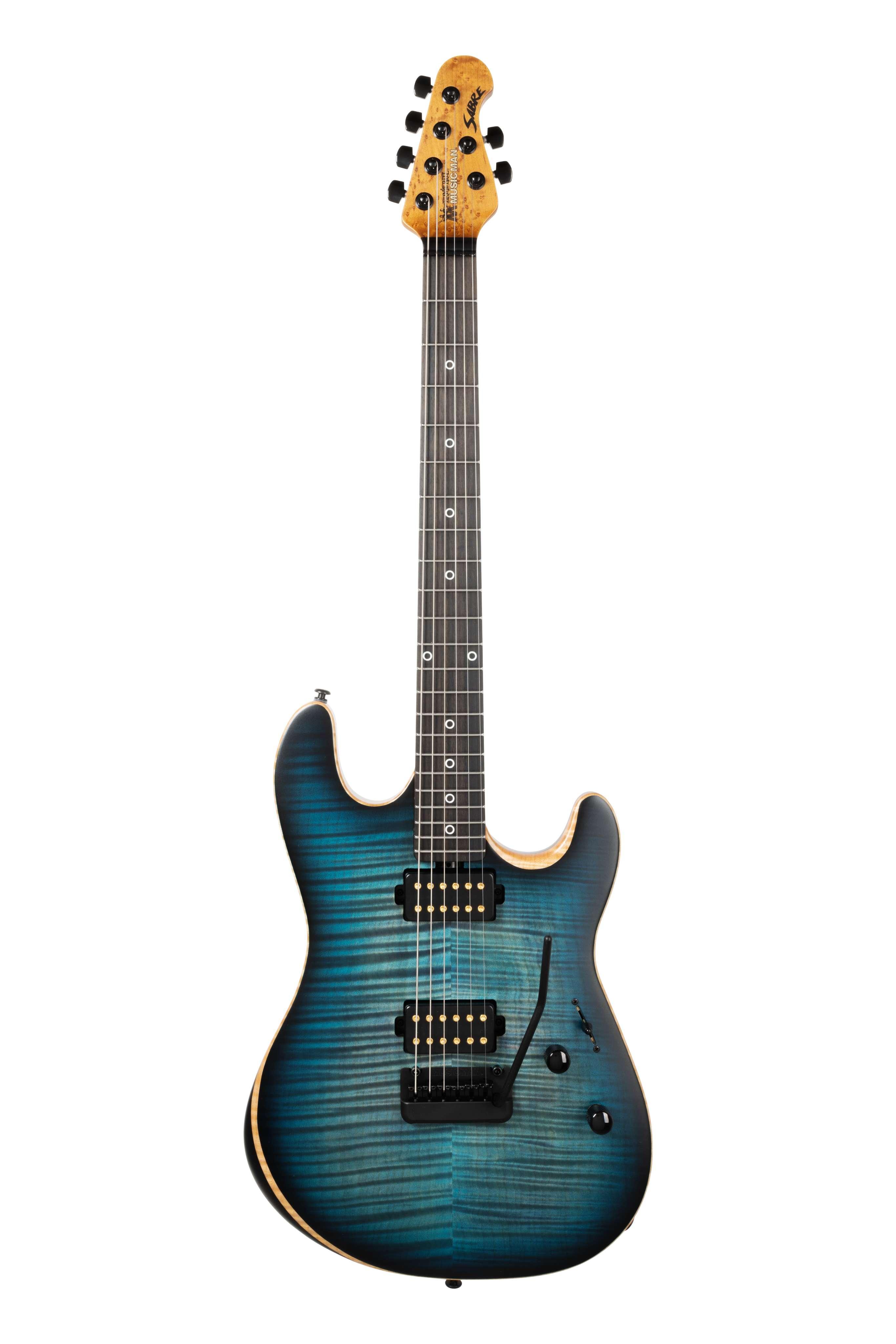 Music Man Sabre Guitar HH - 6 String - Rabea Massaad Carian Burst ...