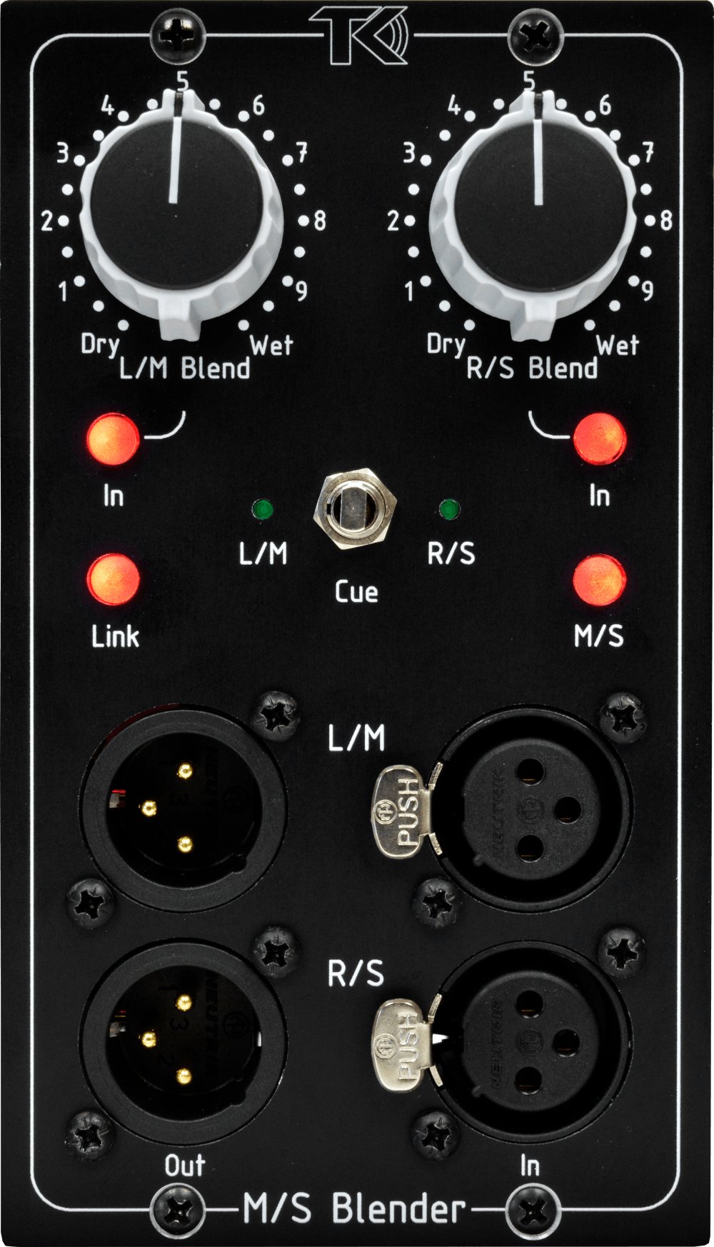 TK Audio TK-MS Blender 500 Series Mid Side Processor - Andertons Music Co.