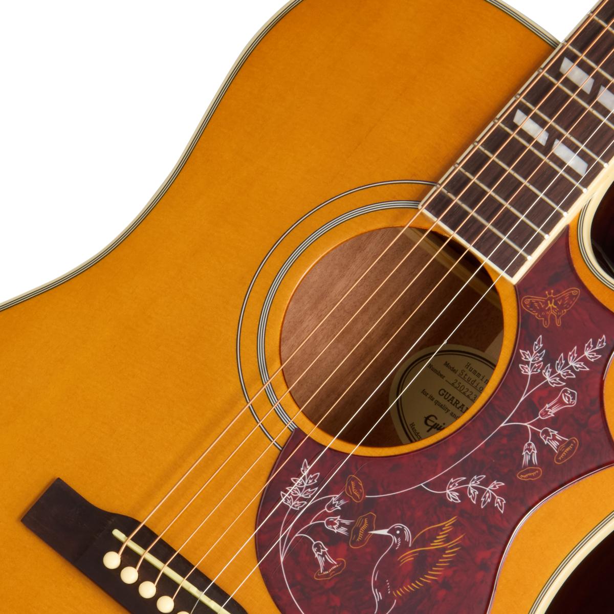 Epiphone Inspired by Gibson Hummingbird Studio EC in Natural ...