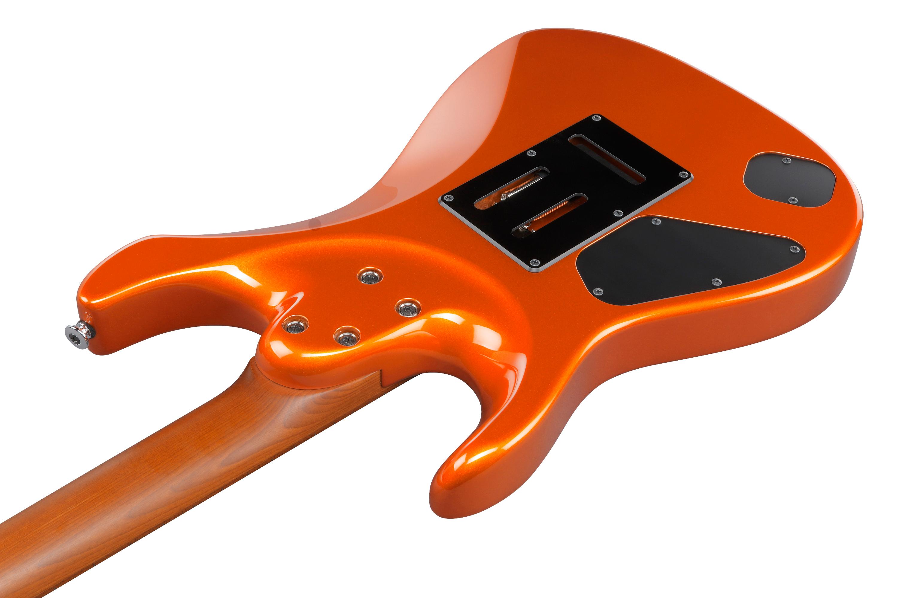 Ibanez AZ2402-ROM Prestige Electric Guitar in Roadster Orange Metallic ...