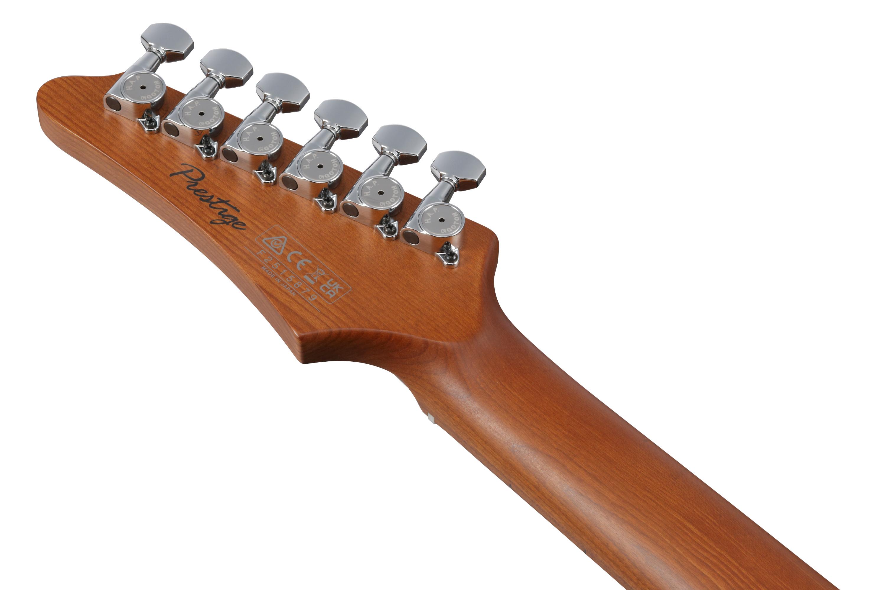 Ibanez AZ2402-ROM Prestige Electric Guitar in Roadster Orange Metallic ...
