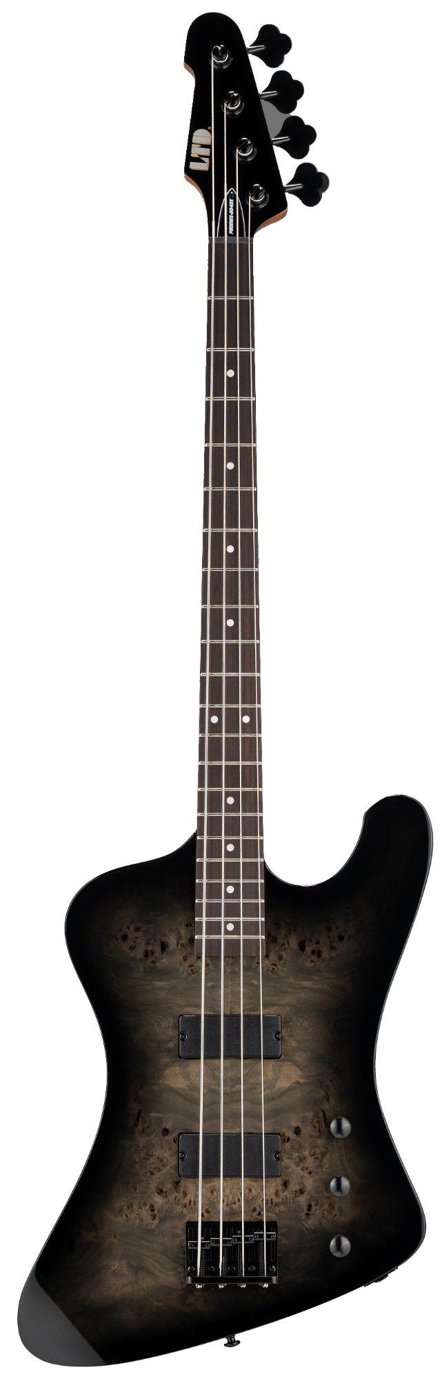 ESP LTD PHOENIX-204DX Bass Guitar in Black Burst - Andertons Music Co