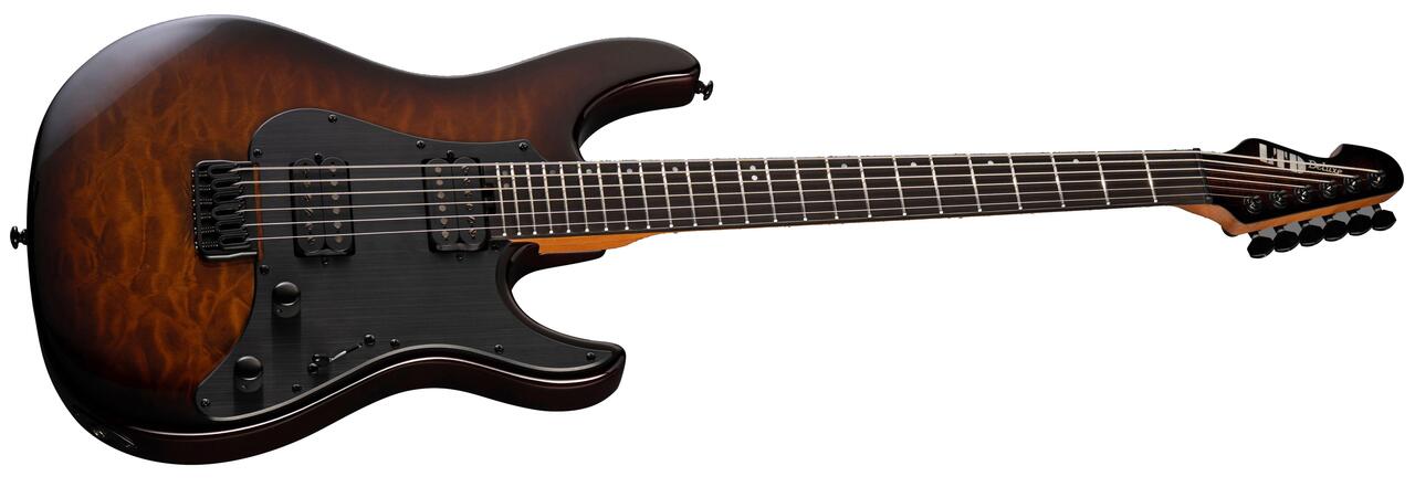 ESP LTD SN-1000 HT Electric Guitar in Dark Brown Sunburst - Andertons ...