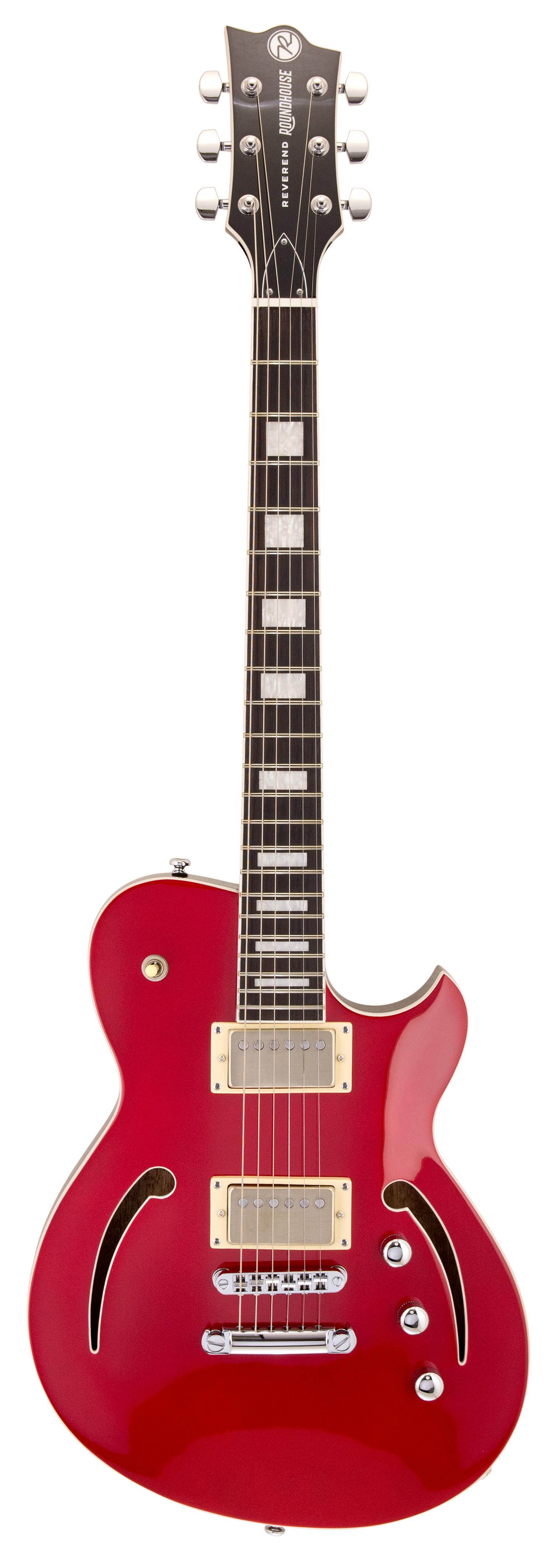 Reverend Roundhouse Air HH Electric Guitar in Metallic Cherry ...