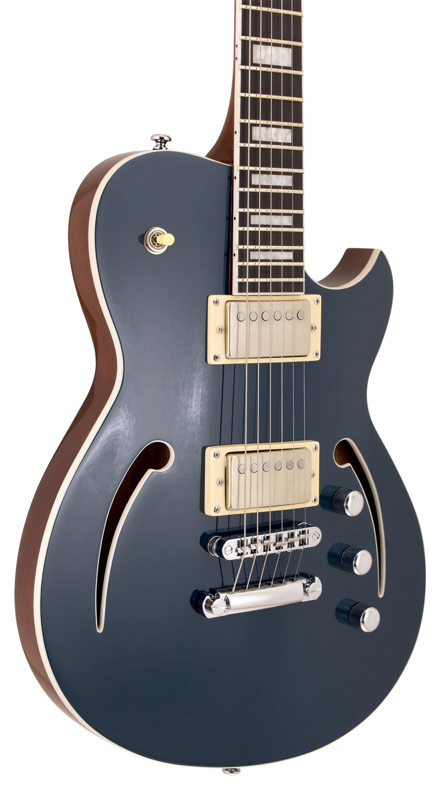Reverend Roundhouse Air HH Electric Guitar in High Tide Blue ...
