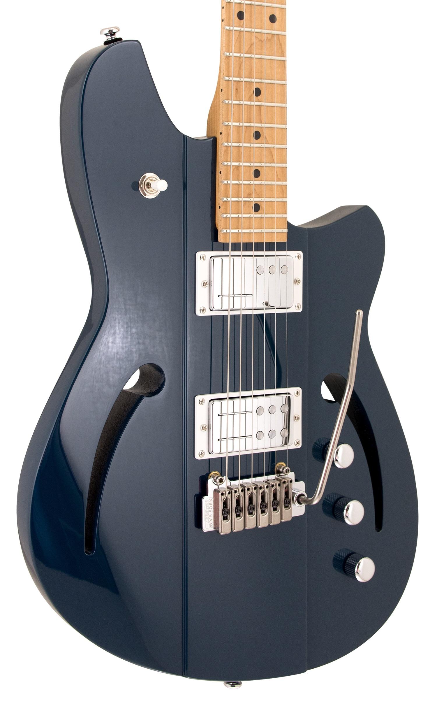 Reverend Kingbolt F-Sonic Electric Guitar in High Tide Blue - Andertons ...