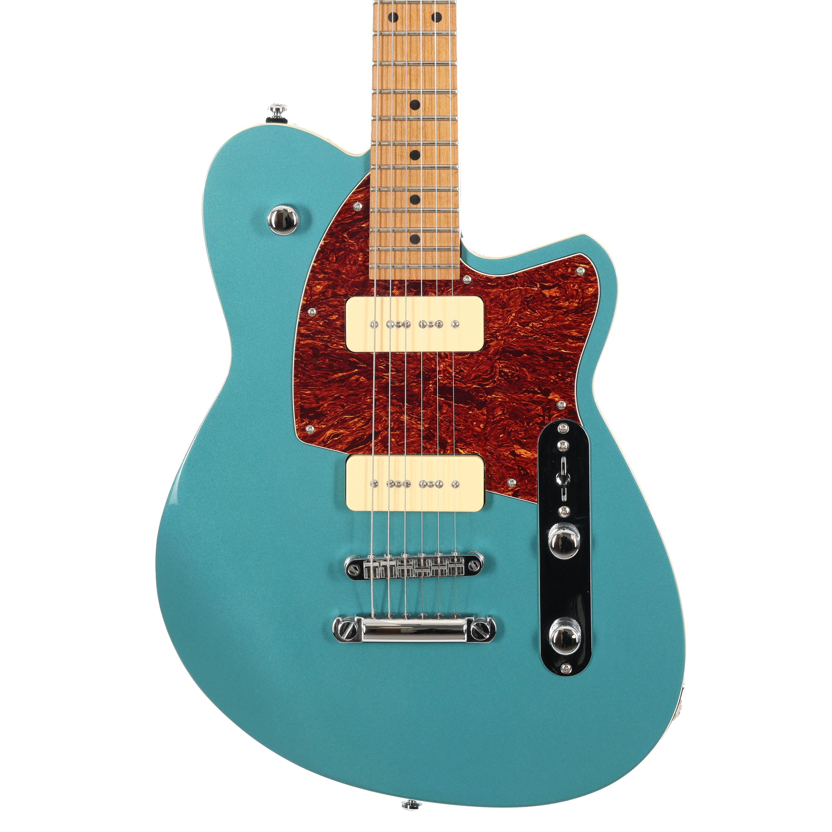 Second Hand Reverend Charger 290 with Maple Fretboard - Deep Sea Blue ...