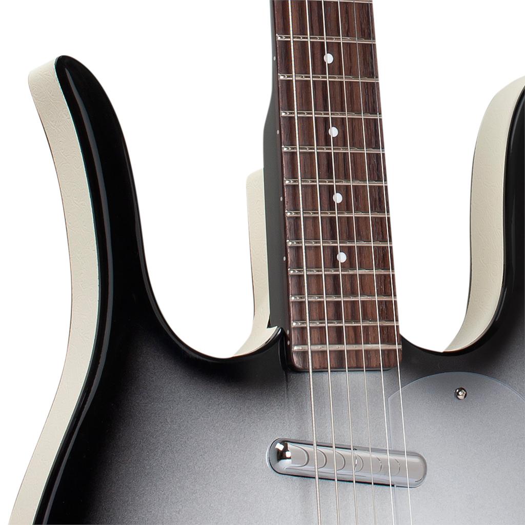 Danelectro Longhorn Baritone Electric Guitar in Black Burst - Andertons ...
