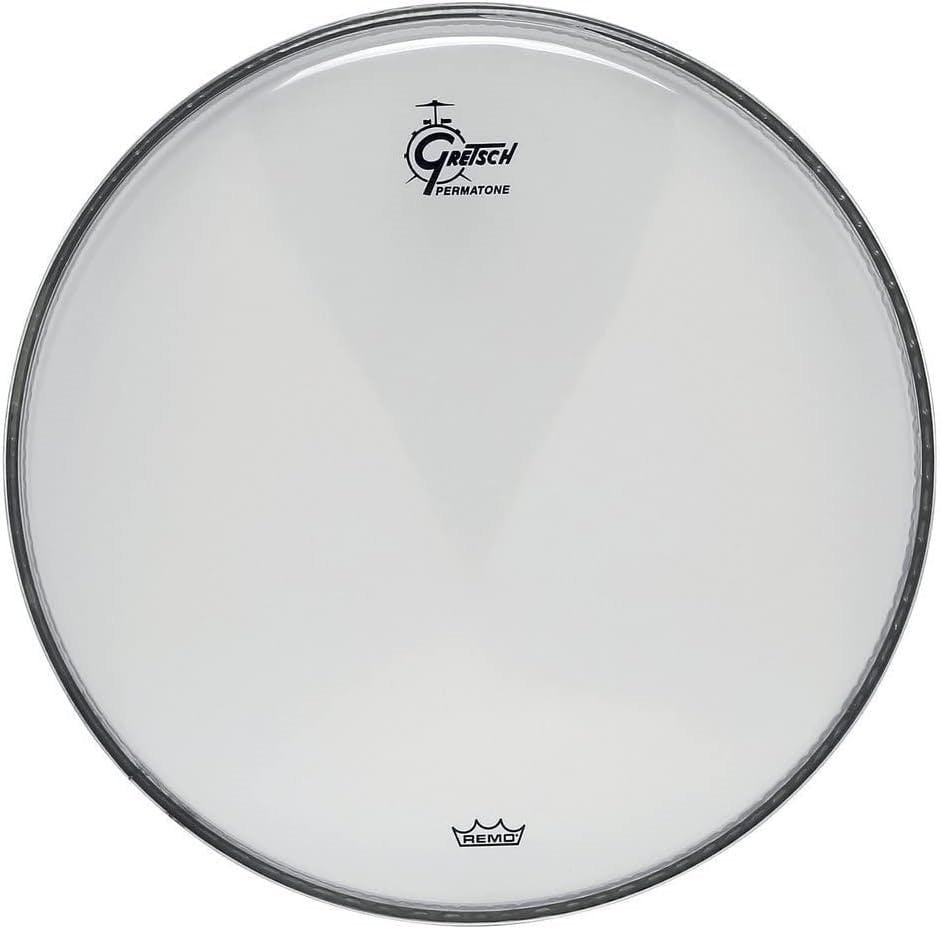 Gretsch 14" White Coated Gretsch Branded Head - Andertons Music Co.