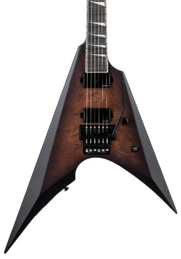 ESP LTD Arrow QM Electric Guitar in Dark Brown Sunburst Electric Guitar ...