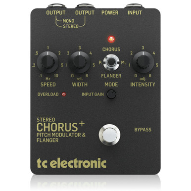 TC Electronic SCF Gold Stereo Chorus Flanger Pedal - Andertons Music Co.
