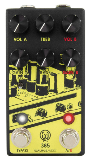 Walrus Audio 385 MKII - Yellow Dynamic Overdrive Pedal - Andertons ...