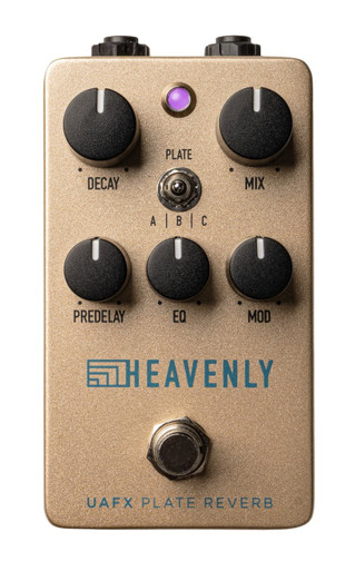 Universal Audio UAFX Heavenly Plate Reverb Pedal - Andertons Music Co.