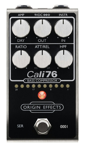 Origin Effects Cali76 Bass Compressor in Black - Andertons Music Co.